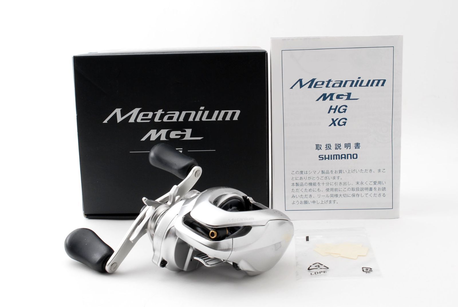 シマノ メタニウム 右 箱 Shimano Metanium MGL HG Right Bait Casting Reel w/Box [美品] #971742A - メルカリ