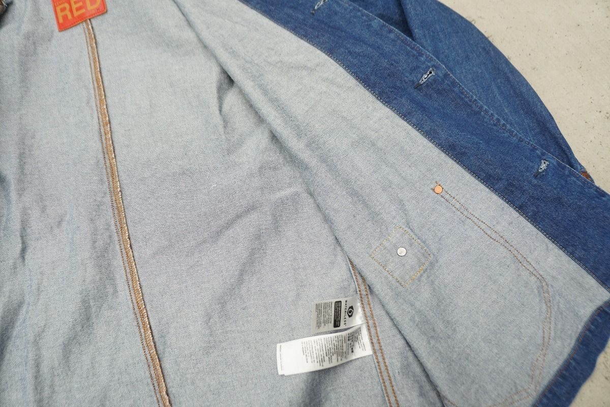 美品 Levi's Red リーバイス レッド ENGINEER COAT デニム カバーオール ジャケット エンジニア コート A2691-0000 M インディゴ 青925P★2 - メルカリ