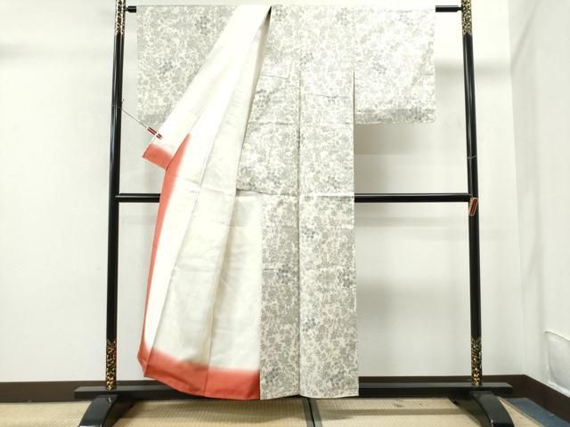 平和屋着物○本場村山大島紬 更紗枝花文 正絹 逸品 CAAS7000yc - メルカリ