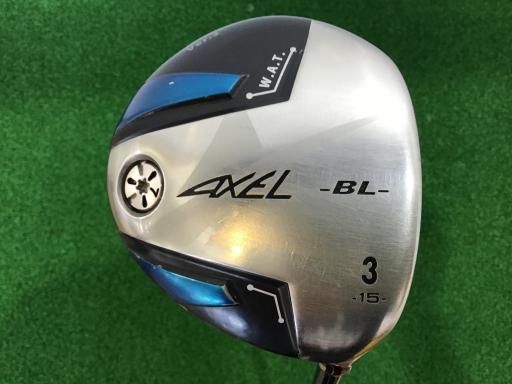 【中古】 つるや AXEL BL(2014) 3W フェアウェイウッド FW AXEL BL(2014 フェアウェイ) (フレックスR) メンズ 男性用 右利き 右用 Cランク ゴルフクラブ ...