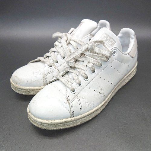 adidas STAN SMITH APC011001 ラウンドトゥ ミッドカット 紐あり 定番モデル スニーカー サイズ26.5 ホワイト ...
