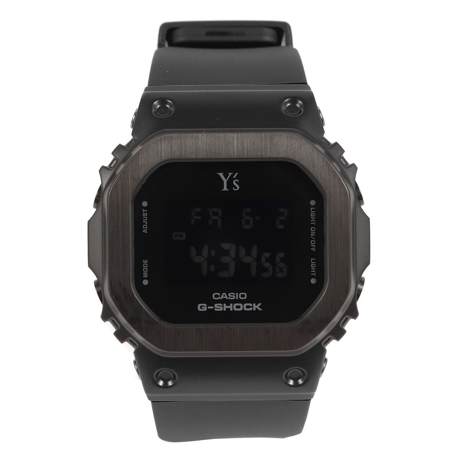 新品同様 Yohji Yamamoto(Ys) ヨウジヤマモト 23SS G-SHOCK GM-S5600YS-1 CASIO カシオ ジーショック コラボ 腕時計 ウォッチ ブラック 黒 ...