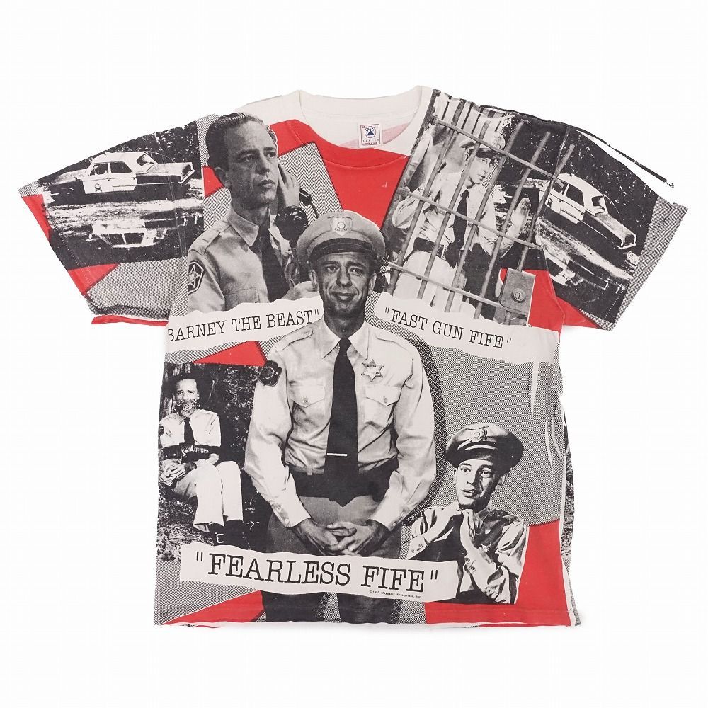 90s FEARLESS FIFE フィアレスファイフ USA製 DELTA デルタ Tシャツ カットソー 半袖 ヴィンテージ TEE XL ...