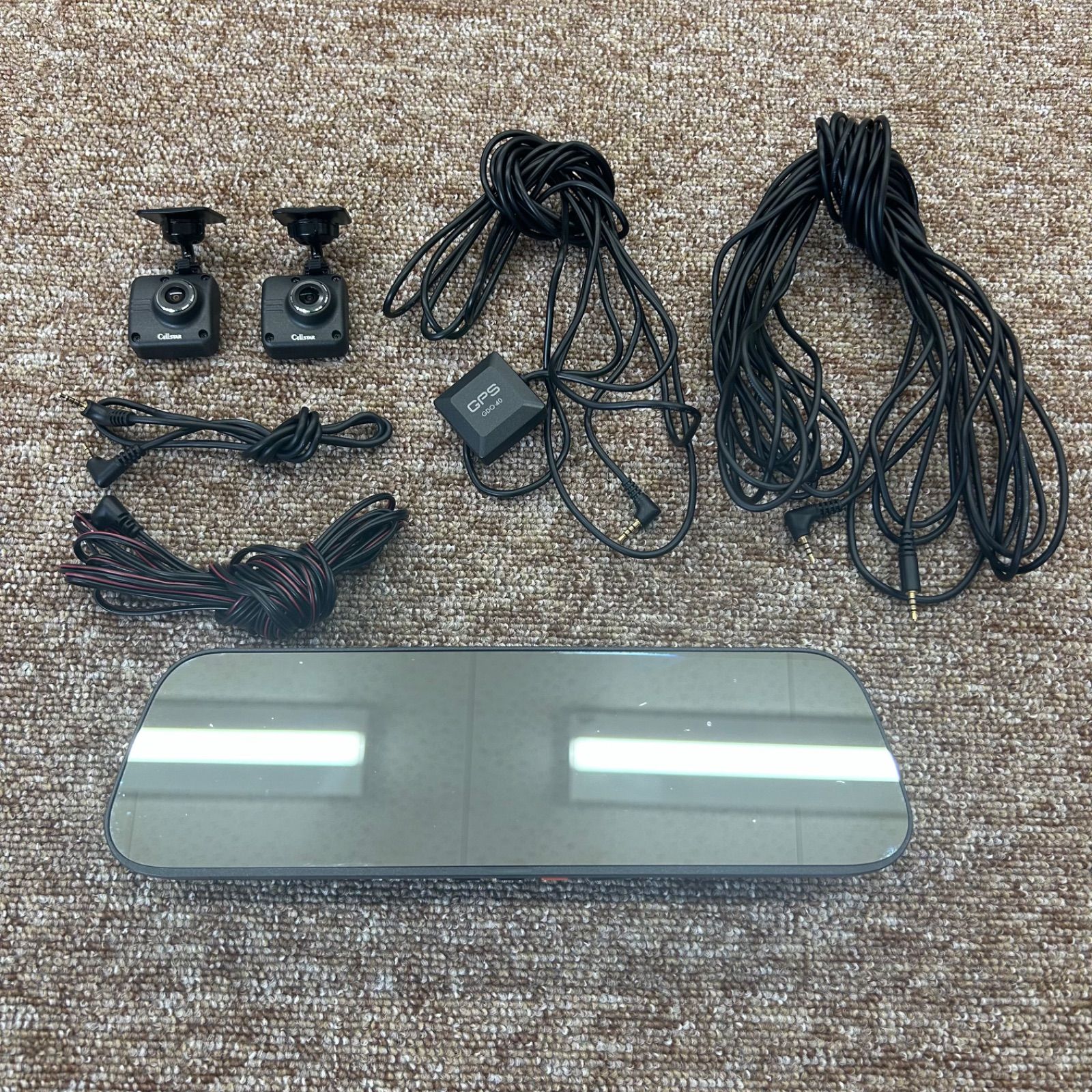 CS-1000SM 付属リアカメラ CS-CM06 別売フロントカメラ GDO-38 ドライブレコーダー - メルカリ