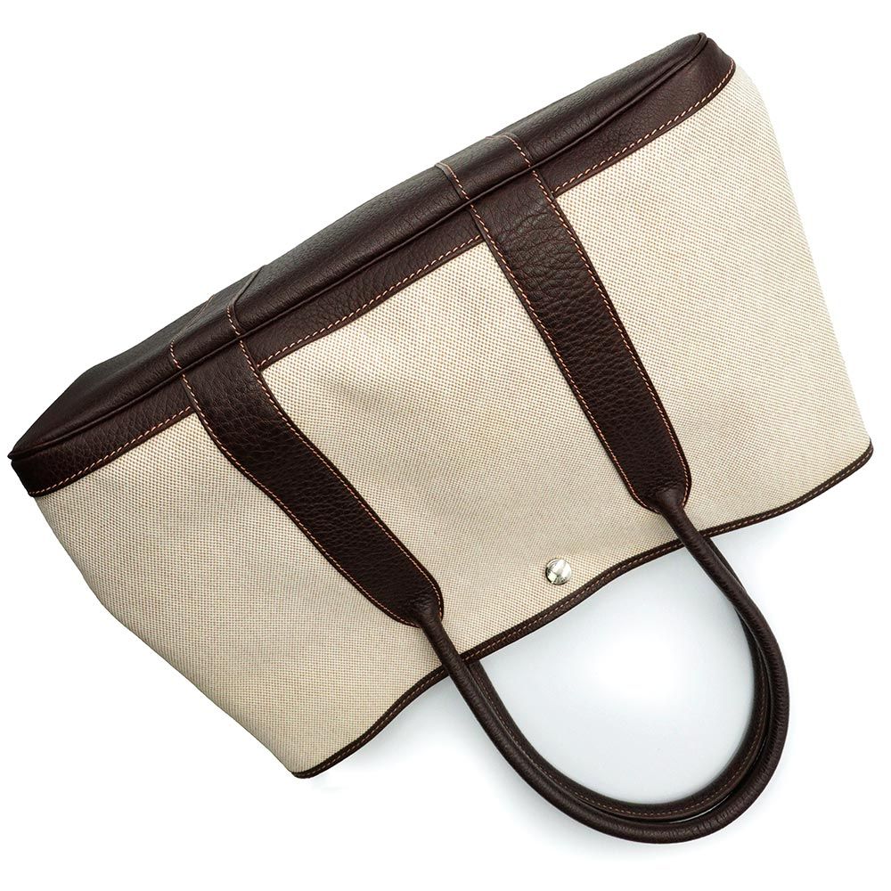 エルメス ガーデンパーティ 36 PM ハンドバッグ トワルアッシュ