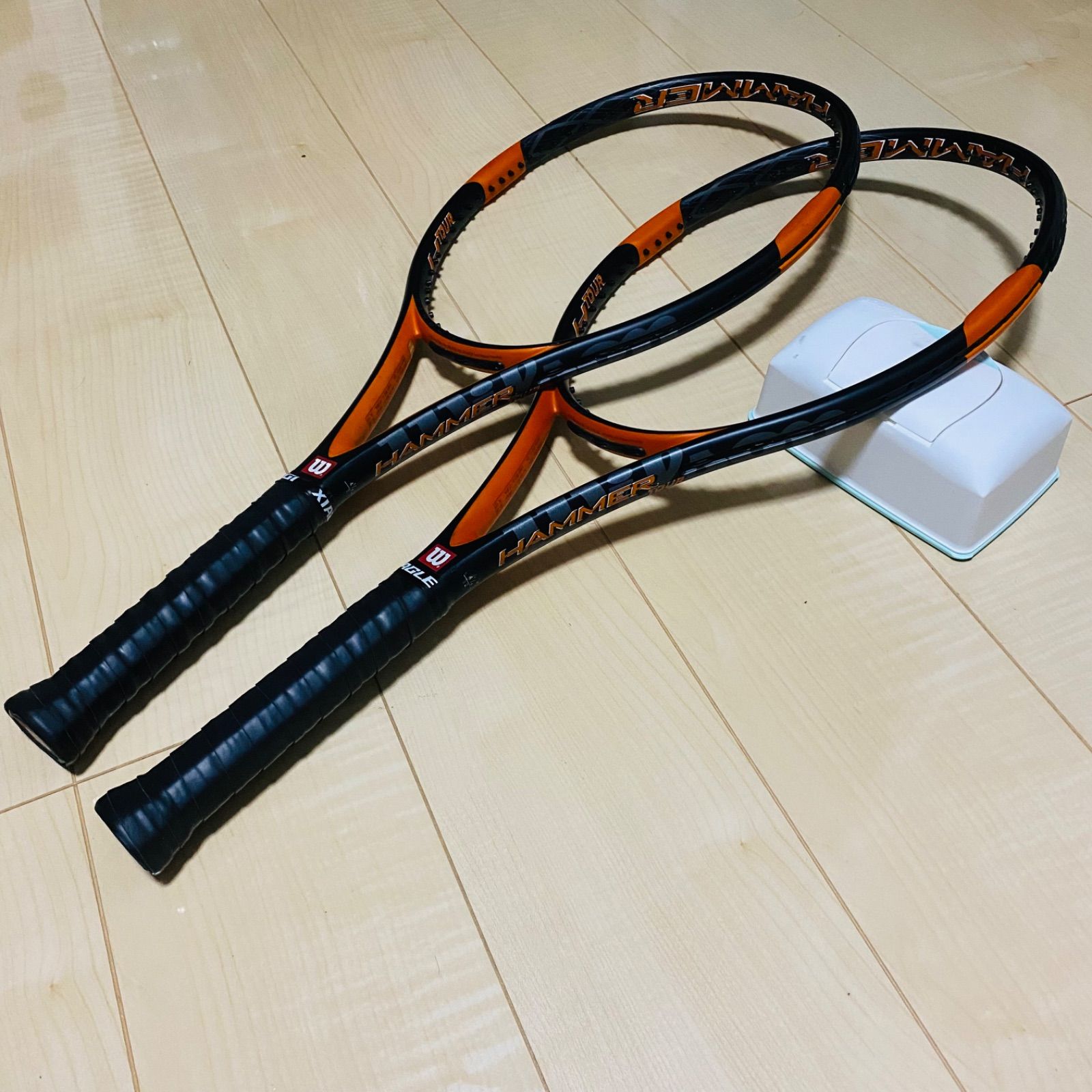 【美品2本セット_グリップテープ新品】ウィルソン ハンマーツアー G2 278g - メルカリ