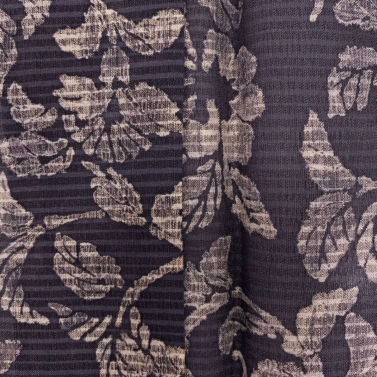 平和屋着物▽江戸小紋 単衣 網目文 正絹 逸品 DAAT9895az