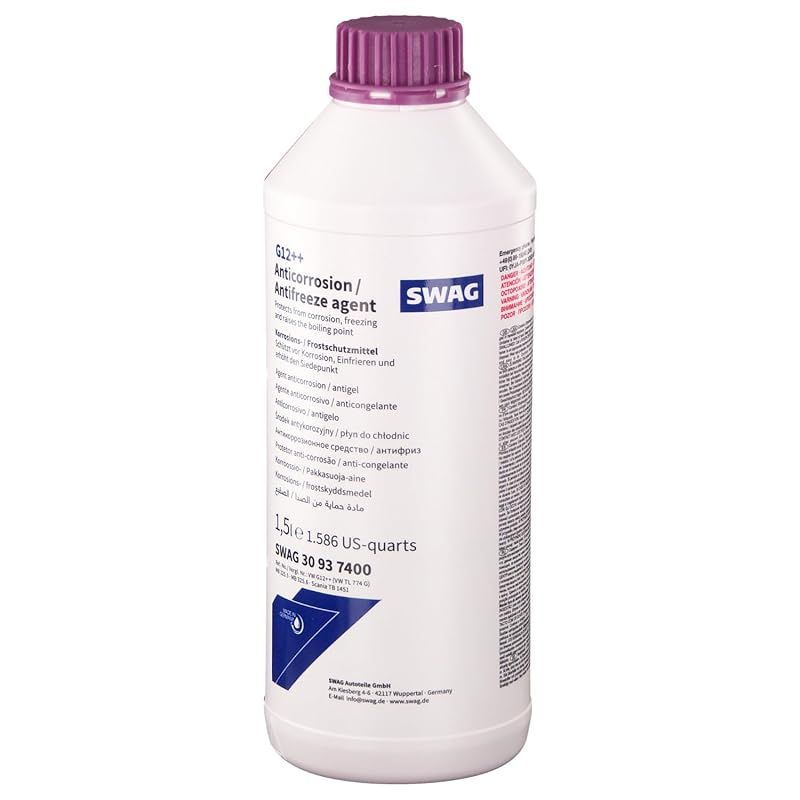 SWAG メルセデス アウディ フォルクスワーゲン クーラント LLC G12++ 0009892825 レッド 赤 1.5L 0 - メルカリ
