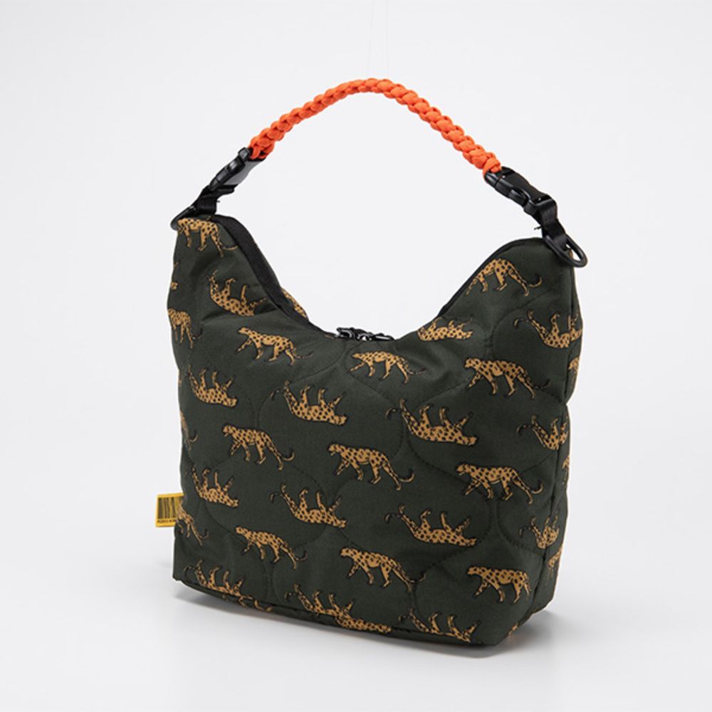 ☆ レオパード ☆ KiU 2WAY HANDLE PADDED BAG MINI K387 kiu ショルダーバッグ キウ K387 ショルダーバック ショルダー バッグ 斜めがけバッグ ...