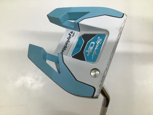 【中古】 テーラーメイド Spider GT LIGHT BLUE シングルベンド 33インチ レディース パター PT スチール ...