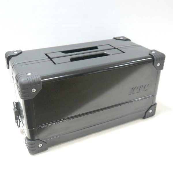 KTC 両開きメタルケース ブラック EK-10AGBK 440×233×230 ツールボックス 工具箱 道具箱 収納具 黒 京都機械工具≡DT5270 - メルカリ