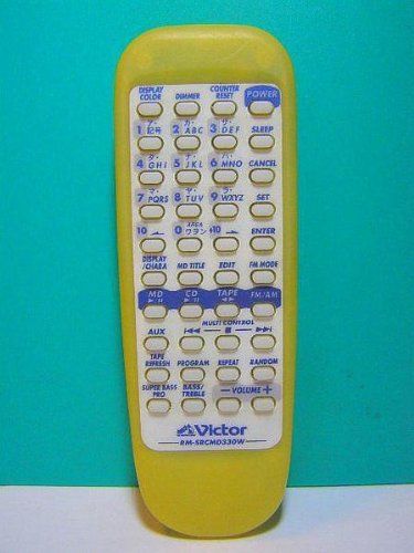 ビクター オーディオリモコン RM-SRCMD330S 蓋無 Victor 【中古