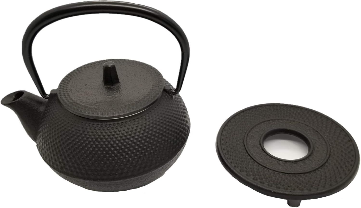 岩鋳 Iwachu 鉄瓶兼用急須 3型新アラレセット 黒焼付 0.32L ホーロー無し 直火可 南部鉄器 16105 - メルカリ