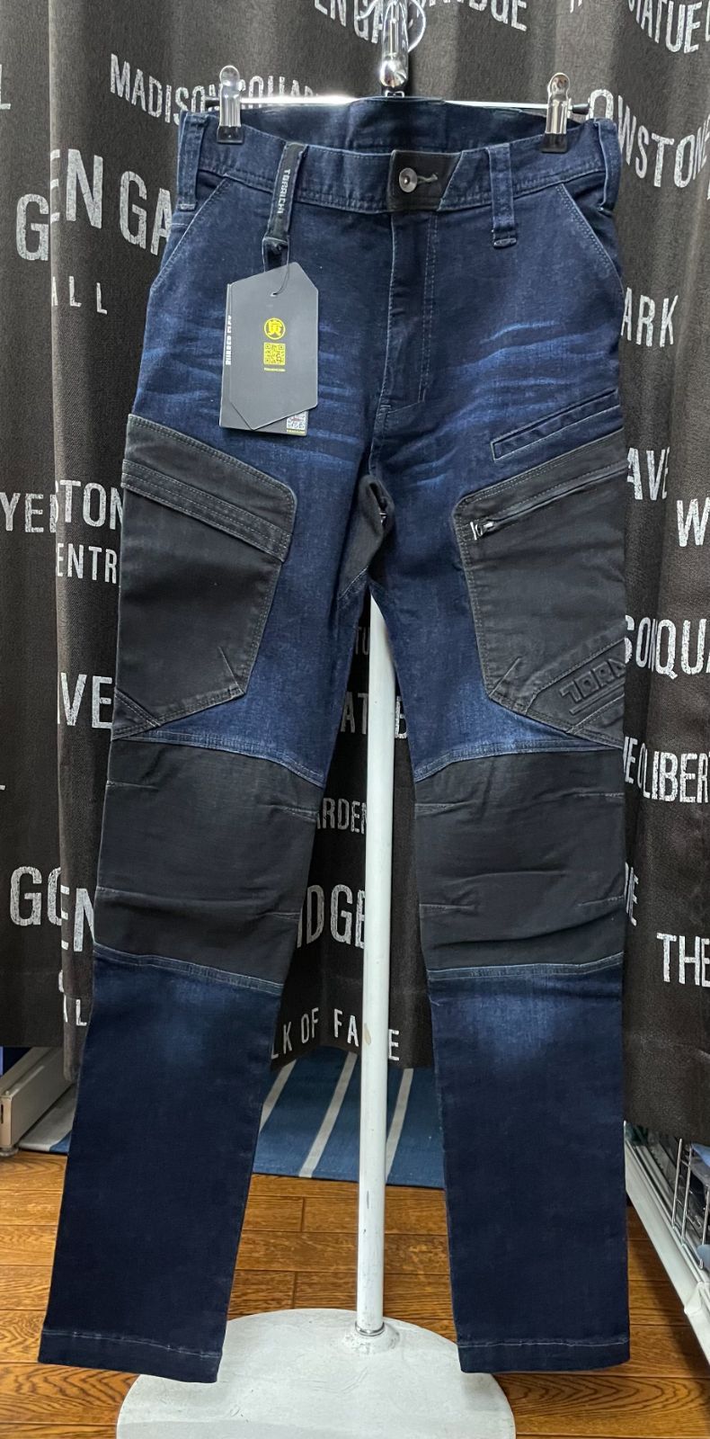 TORAICHI 寅壱 トライチ デニムデニムカーゴパンツ 8840-219 Sサイズ 1コン×クロ - メルカリ