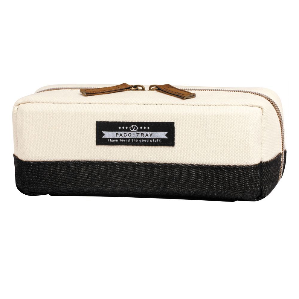 26610ブラックデニム ☆ pacotray pencase パコトレー ペンケース ペンケース 大容量 おしゃれ パコトレー PACO ...
