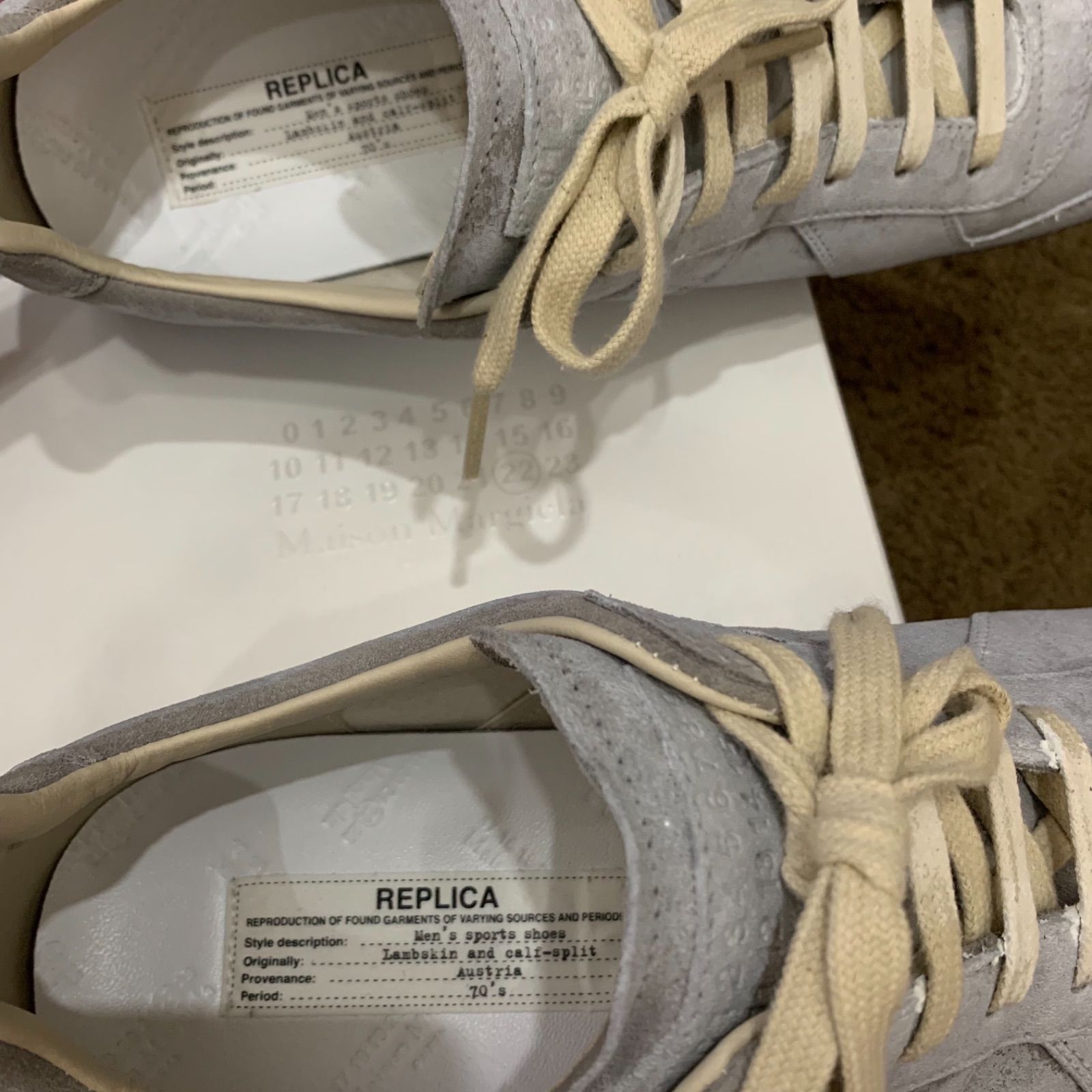 メゾンマルジェラ MAISON MARGIELA ジャーマントレーナー ペンキ メゾンマルジェラ MAISON MARGIELA ジャーマントレーナー ペンキ
