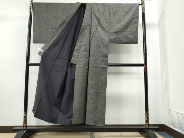 平和屋着物○男性 本場大島紬 アンサンブル 100亀甲 総詰め 正絹 逸品