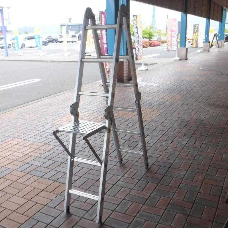 プライムダイレクト ステップエイト SE-4AMO STEP8 脚立 はしご 足場 踏み台 耐荷重150kg Primedirect DW1569 - メルカリ