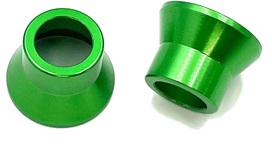 【人気商品】ドレスアップ ホイール エアバルブキャップ バイク 全12色 軽量アルミ製 ショートゴムバルブ用 (グリーン) TR412 2個set 【COTRAX】アルミエアバルブスリーブ ...