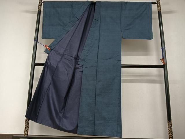 平和屋着物○男性 本場大島紬 アンサンブル 100亀甲 総詰 正絹 逸品