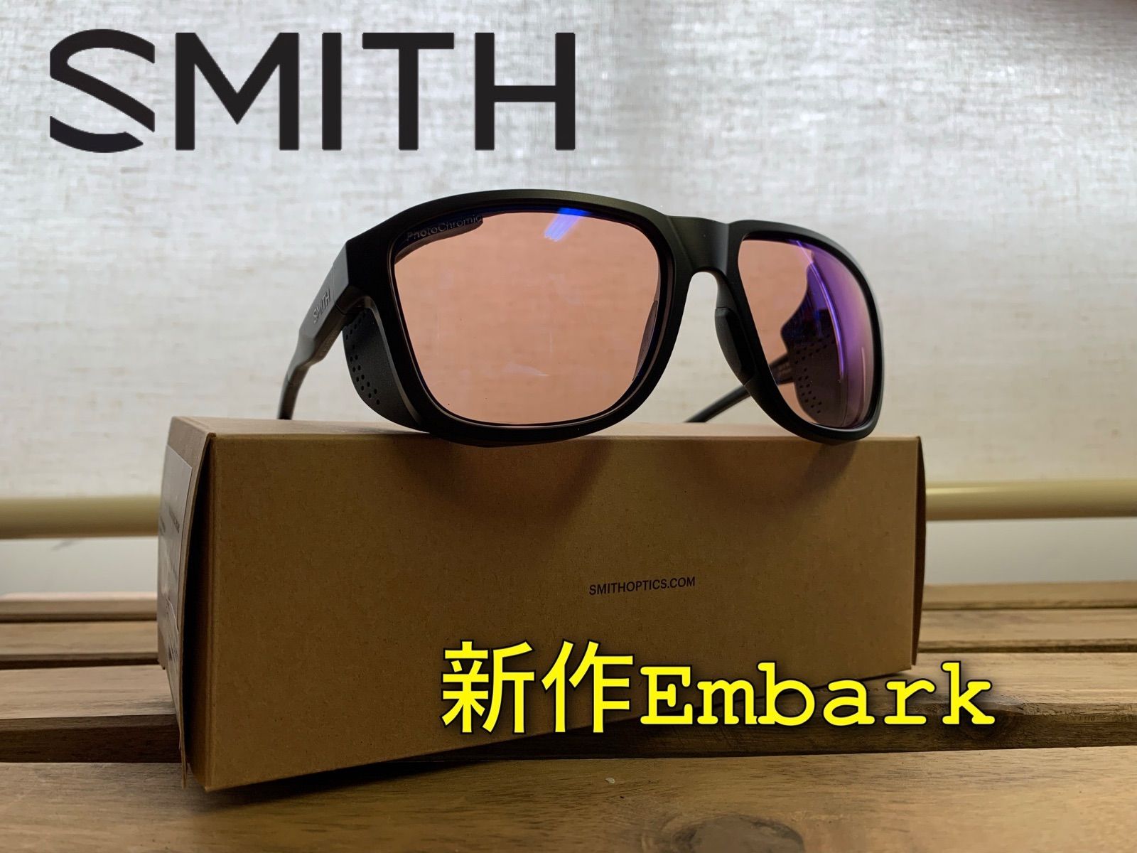 SMITH Embark Matte Black スミス サングラス - メルカリ