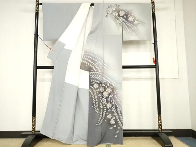 平和屋着物○訪問着 辻が花 暈し染め 金彩 正絹 逸品 AAAW8156ma