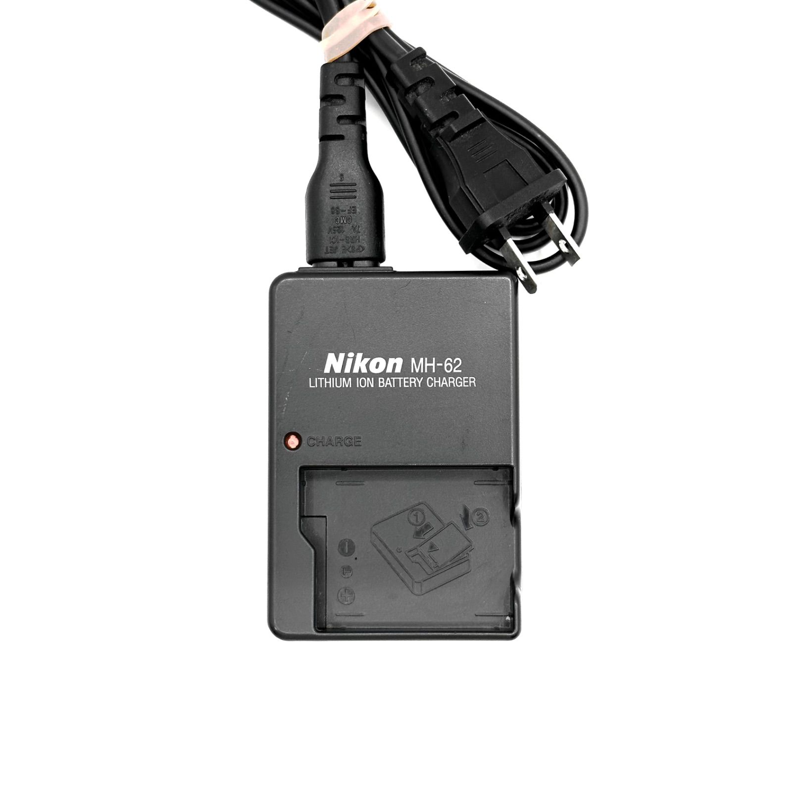 Nikon MH-62 ニコン 純正 充電器 チャージャー バッテリーチャージャー EN-EL8 電源コード 電源ケーブル 付き クールピクス COOLPIX デジカメ デジタルカメラ カメラ ...