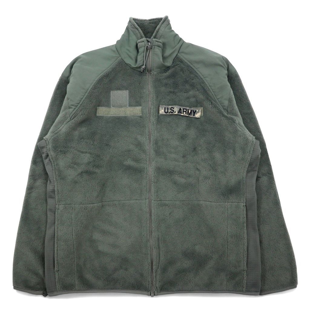 ECWCS GEN 3 POLARTEC LEVEL 3 米軍 US ARMY フリースジャケット L カーキ ポリエステル ミリタリー 8415-01-538-6752 PECKHAM ...