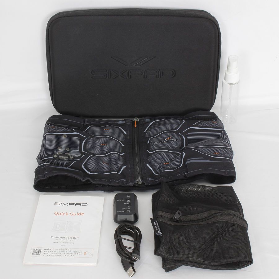 【国内正規品】MTG SIXPAD Powersuit Core Belt SE-BS-00B-M ホームジム対応モデル Mサイズ シックスパッド パワースーツ コアベルト 本体 - メルカリ