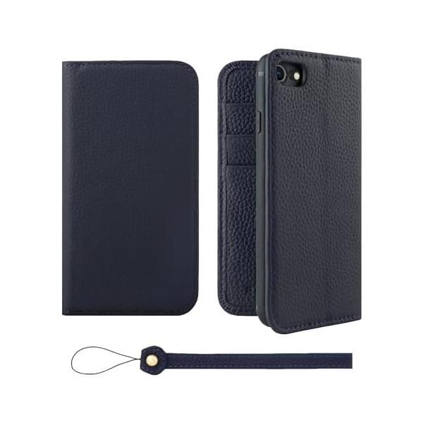 HANATORA] オンライン iPhone12ProMax ケース 手帳型 本革 シュリンク