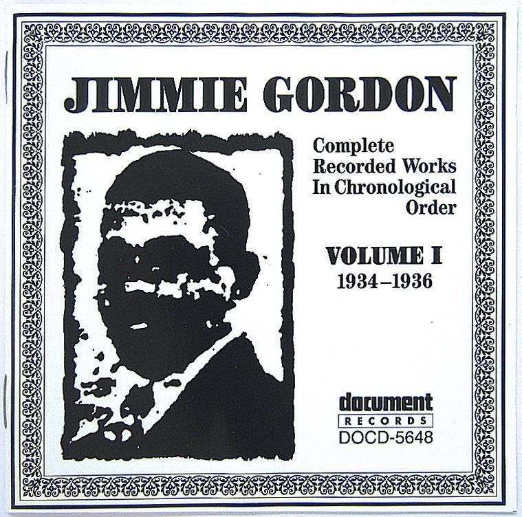 【中古】JIMMIE GORDON ジミー・ゴードン ／ JIMMIE GORDON - VOL.1(1934-1936)〔輸入盤CD〕 - メルカリ