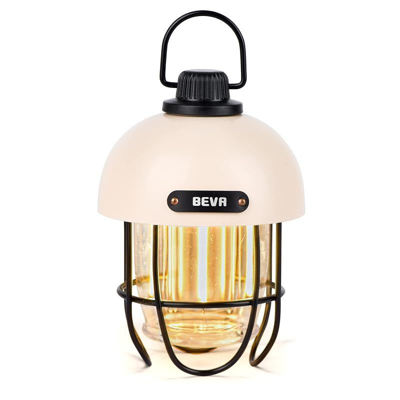 LEDランタン 充電式 BEVA キャンプ ランタン どんぐり形状ミニキャンプ ライト 昼光色・昼白色・電球色3色切替 無段階調光 4000-4500mAh大容量バッテリー IPX4防水 ...