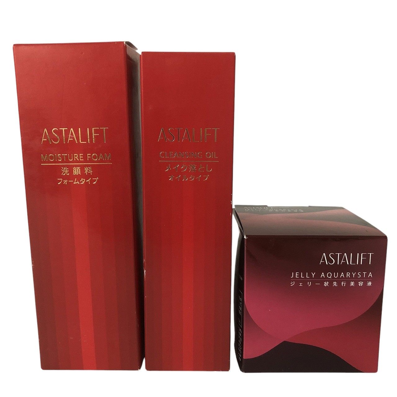 ASTALIFT メイク落とし (オイルタイプ) 洗顔料 ジェリーアクアリスタ (ジェリー状先行美容液) - メルカリ