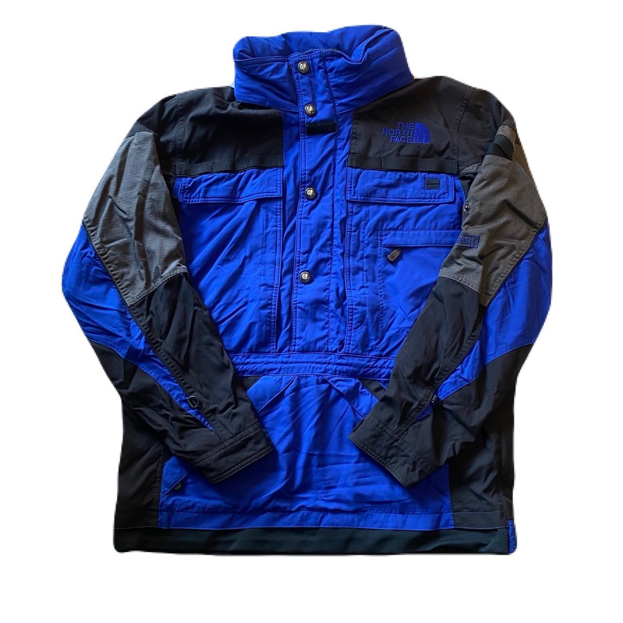 THE NORTH FACE STEEP TECH NYLON JACKET BLUE - メルカリ