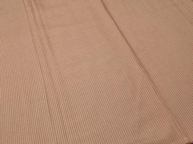 平和屋着物□上質な小紋 縞 正絹 逸品 未使用 DAAR1761qp