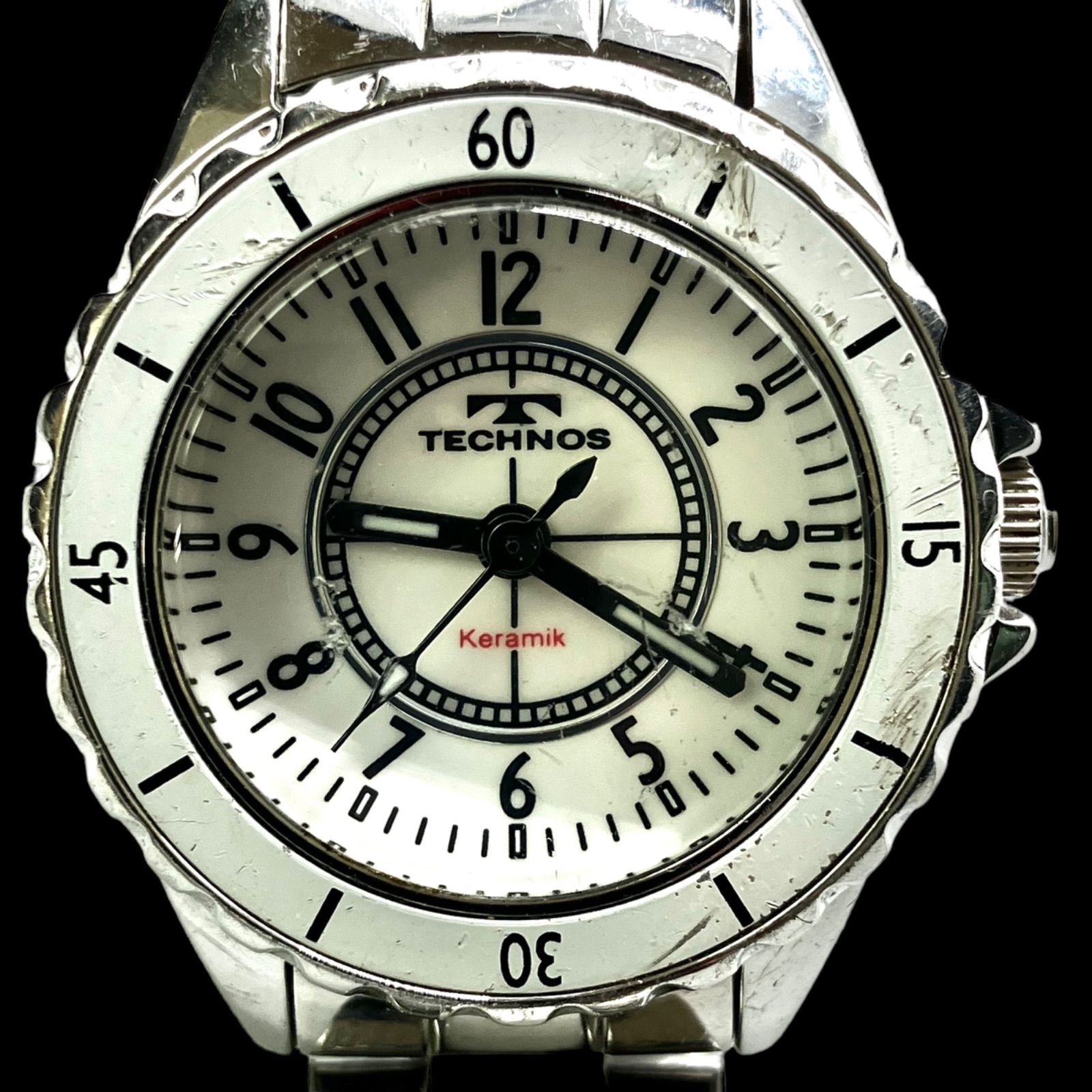 【TECHNOS⭐️Keramik セラミック】 テクノス ホワイト SS×セラミック レディース用 T3765 - メルカリShops