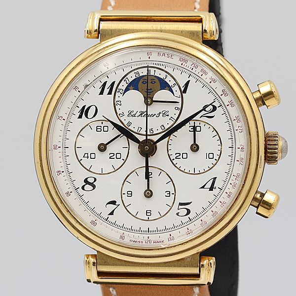 デッドストック級 稼働 良品 タグホイヤー エドワードホイヤー 188.215 白 手巻 ヴィンテージ メンズ腕時計 NSY13275ABC ...