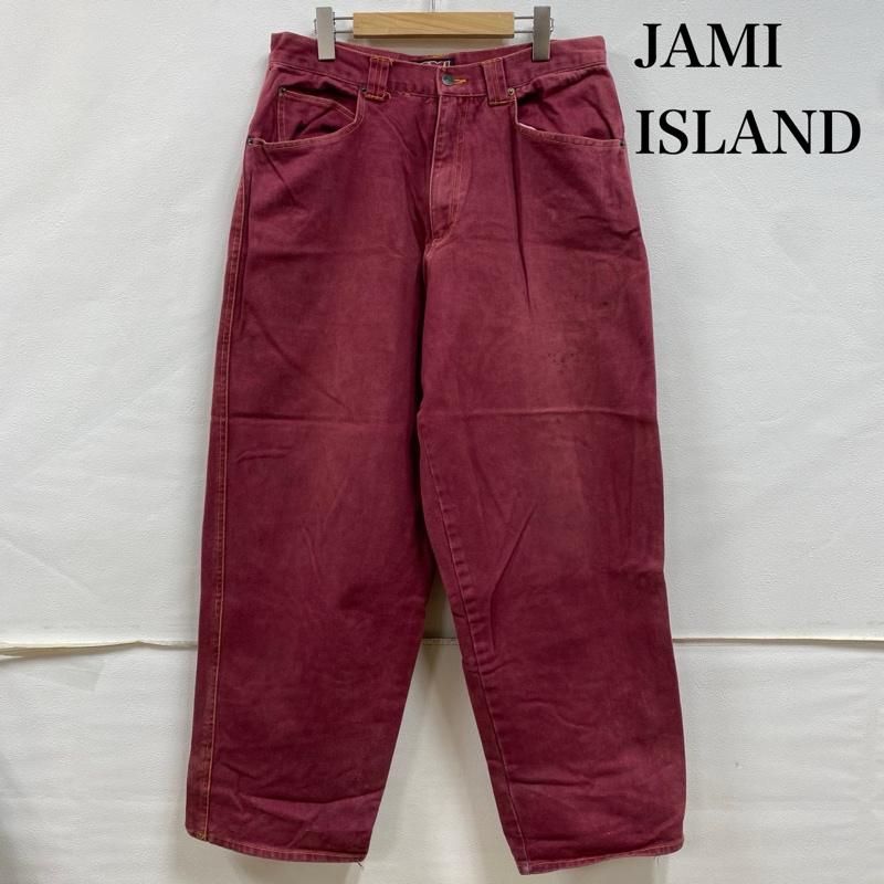 USED 古着 パンツ デニム、ジーンズ JAMI ISLAND ジャミアイランド 90's 後染め バギー ワイド カラーデニム - メルカリ