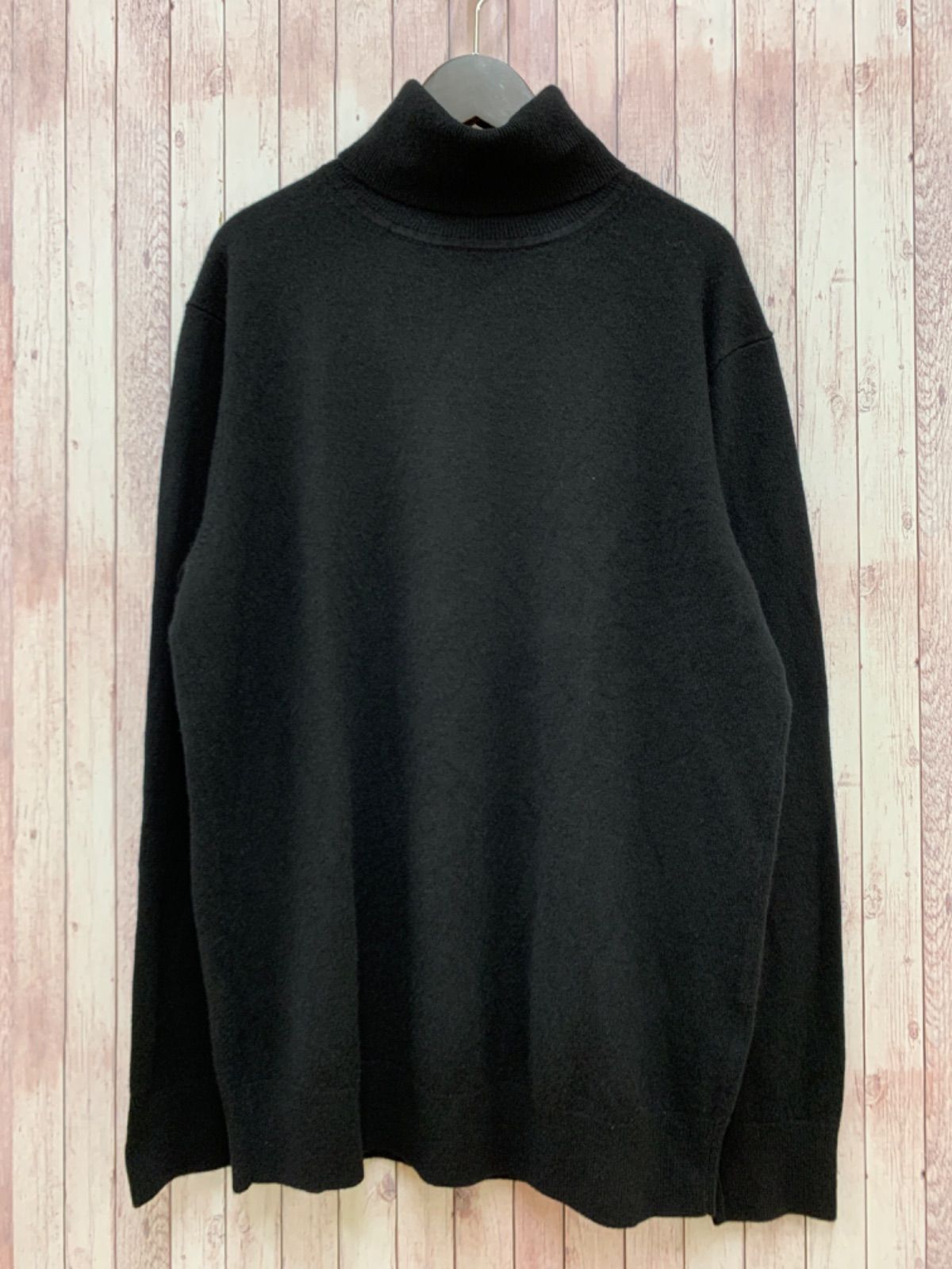 ☆未使用 UNIQLO ユニクロ カシミヤ タートルネックセーター Lサイズ 長袖 ニット 黒 レディースMK412 - 古着屋 モンスター ...