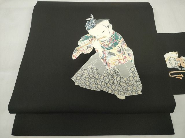 平和屋本店□極上 塩瀬 二代目・由水十久 本加賀友禅 九