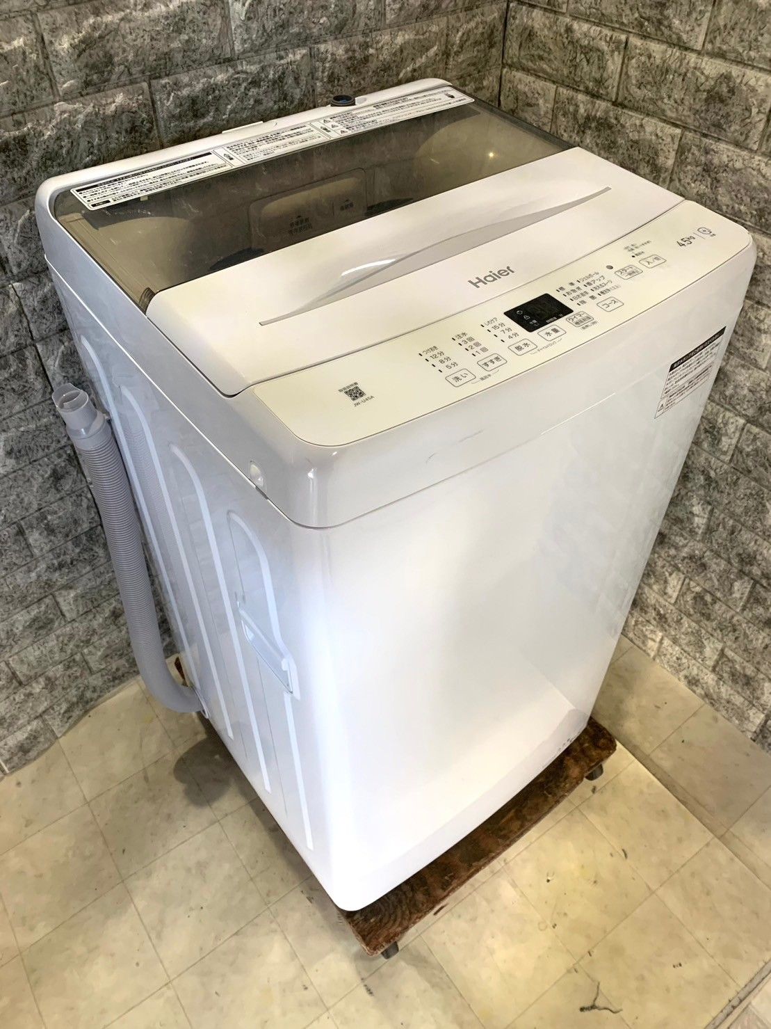 送料無料★3か月保障付き★洗濯機★ハイアール★2023年★JW-U45A★S-198 - メルカリ