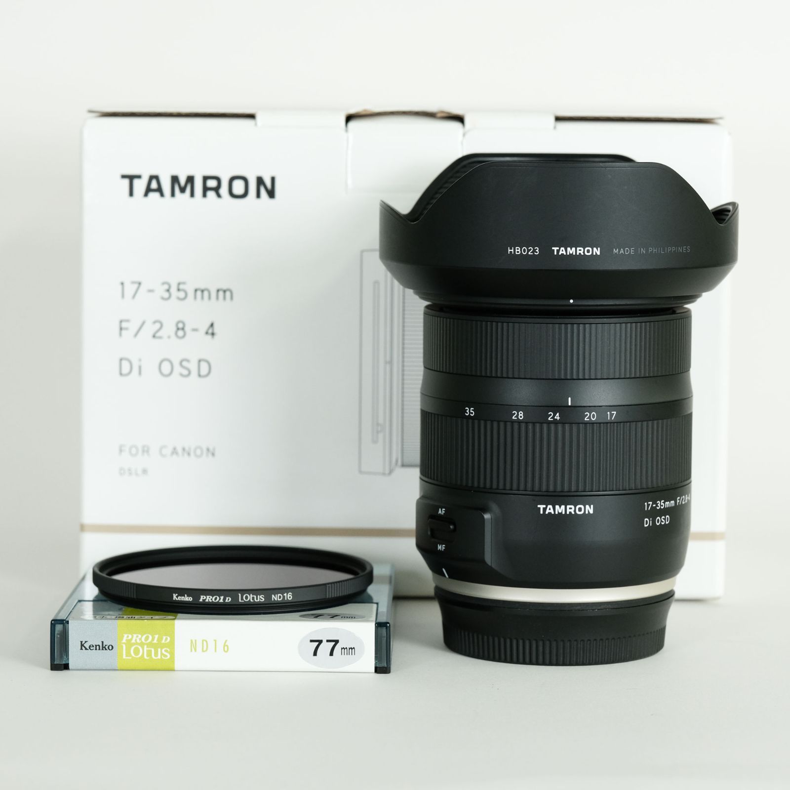 [良品｜フィルター付] TAMRON 17-35mm F/2.8-4 Di OSD（Model A037）[キヤノンEF用] / Canon EFマウント / フルサイズ - メルカリ