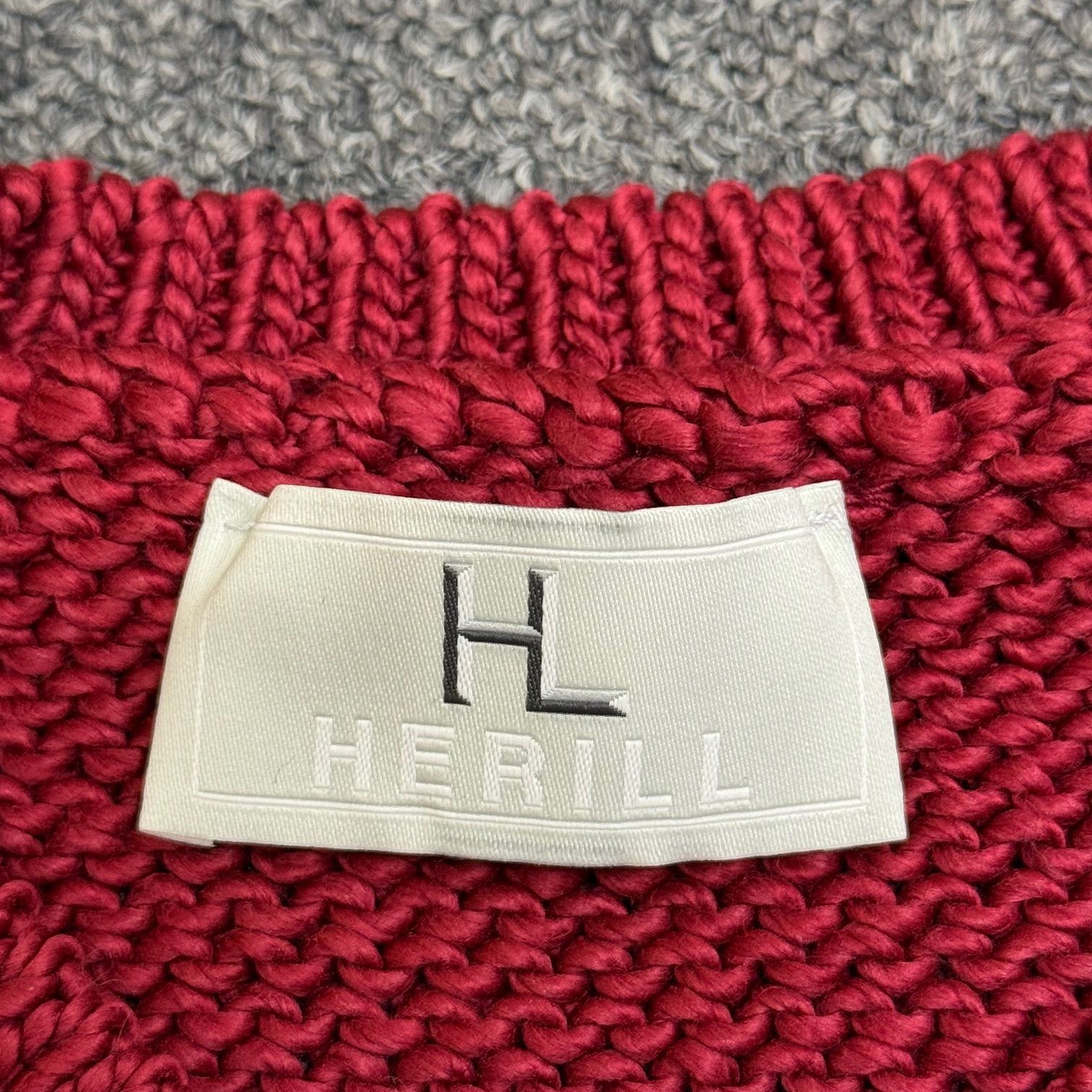 定価46200円 新品 HERILL 23SS Cottoncode Crewneck コットン 定価46200円 新品 HERILL 23SS Cottoncode Crewneck コットン