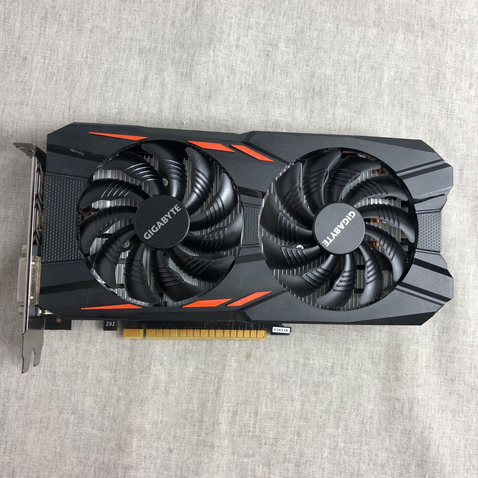 グラフィックボード GIGABYTE GeForce GTX 1050 Windforce OC 2G【画面出力確認済】/GPU ...