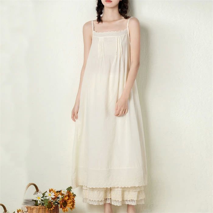 ペチワンピース インナーワンピース ロング キャミソール レディース 春 夏 キャミワンピース インナー ワンピース 夏 重ね着 ロング ...