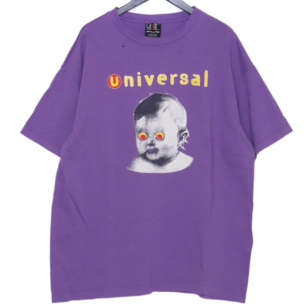 SAINT MICHAEL SS TEE UNIVERSAL/PURPLE XLサイズ パープル - メルカリ