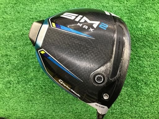 【中古】 テーラーメイド SIM2 MAX 10.5° ドライバー DR TENSEI BLUE TM50(SIM2 DR) (フレックスS) メンズ 男性用 右利き 右用 Cランク ゴルフ ...