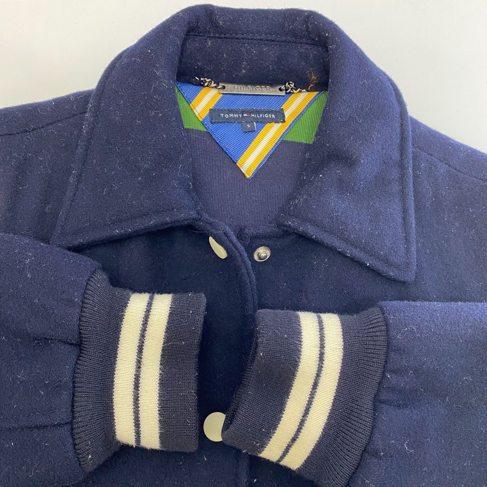 TOMMY HILFIGER wool varsity Jacket トミーヒルフィガー TOMMY HILFIGER wool varsity Jacket トミーヒルフィガー