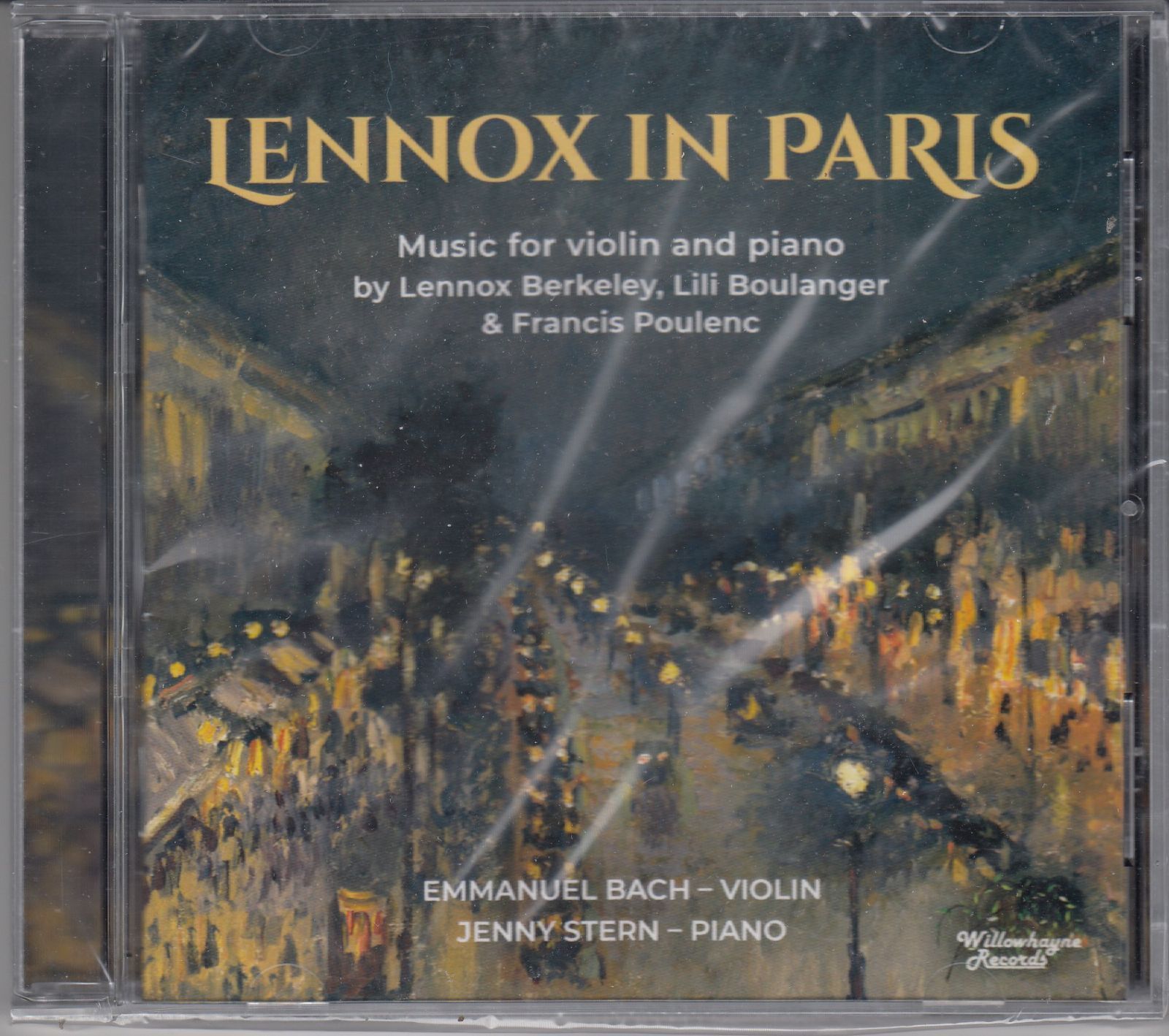 [CD/Willowhayne]レノックス・バークリー(1903-1989):ヴァイオリン・ソナタ第1番&フランシス・プーランク(1899 ...