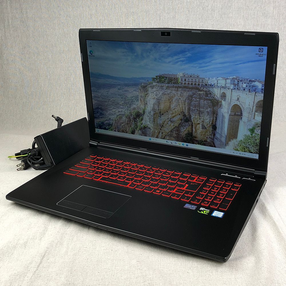 ジャンク品 ゲーミングノートPC パソコン GALLERIA ガレリア GCF1050TNF【i7-8750H・GTX1050 Ti・8GB ...